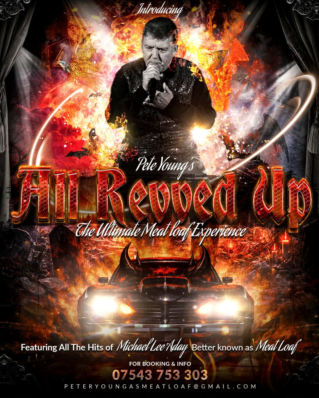 Tours - Peter Young as Meat Loaf